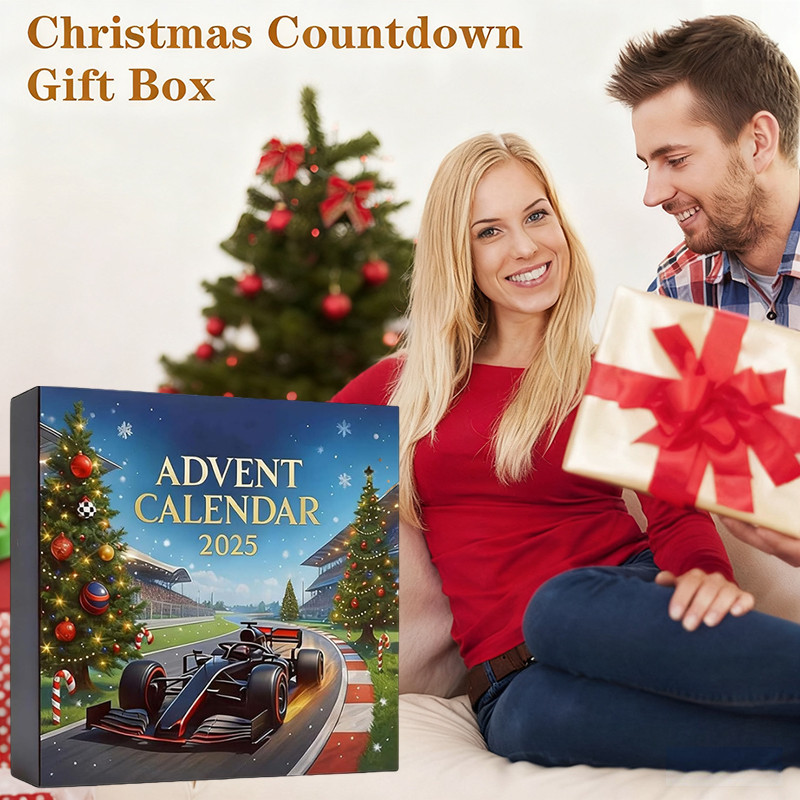 ADD Advent Calendar 2025 With 24 Mini Car Models, Collectible Racetrack ...