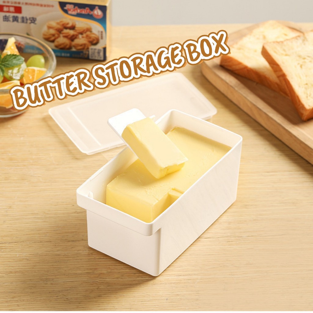 Japan Butter Storage Box With Cutter Butter Cutter Slicer Fresh-keeping ...