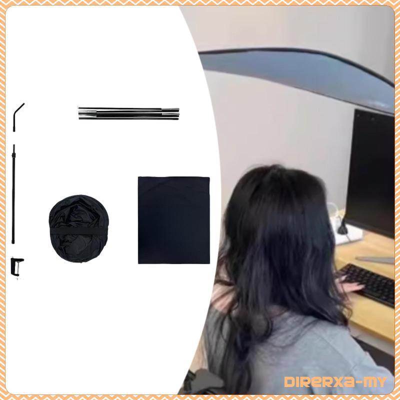 [DirerxaMY] Office Cubicle and Desk Shade Overhead Light Shield Rotatable Easy Assembly Light ...