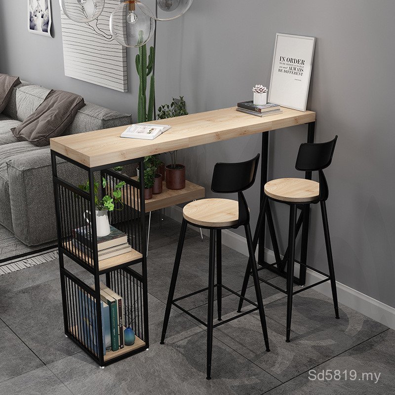 Island Table Balcony Long Table Back Wall Kitchen High Table Living ...
