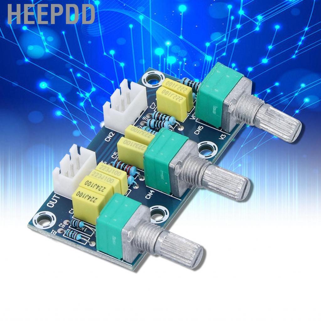 HEEPDD DIY Speaker Board Passive Plastic High Low Voltage Amplifier ...