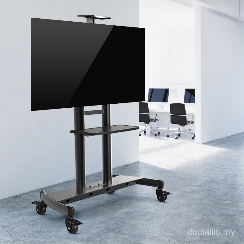 Stand TV Ubay Stand Paparan Lantai Teleskopik Mudah Alih Sesuai untuk ...