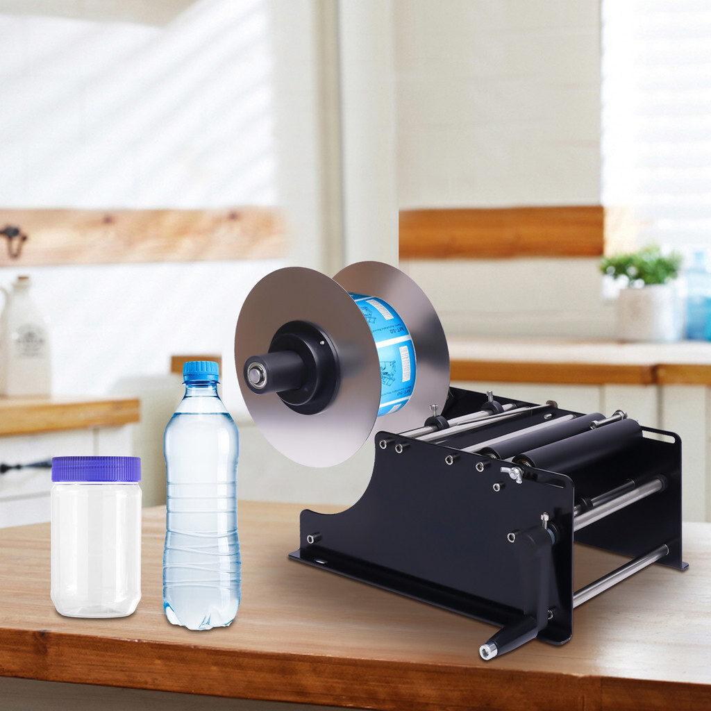 MT30 1030pcs/min Label Applicator Manual Semiautomatic Round Bottle ...