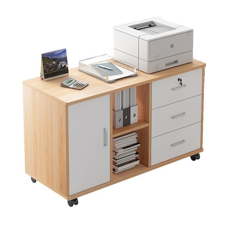 Kabinet Nordic Style Movable Office File & Document Cabinet with Lock ...