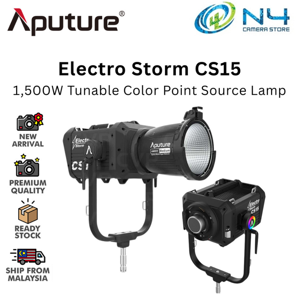 APUTURE Electro Storm CS15 1500W Tunable Color High Intensity Point ...