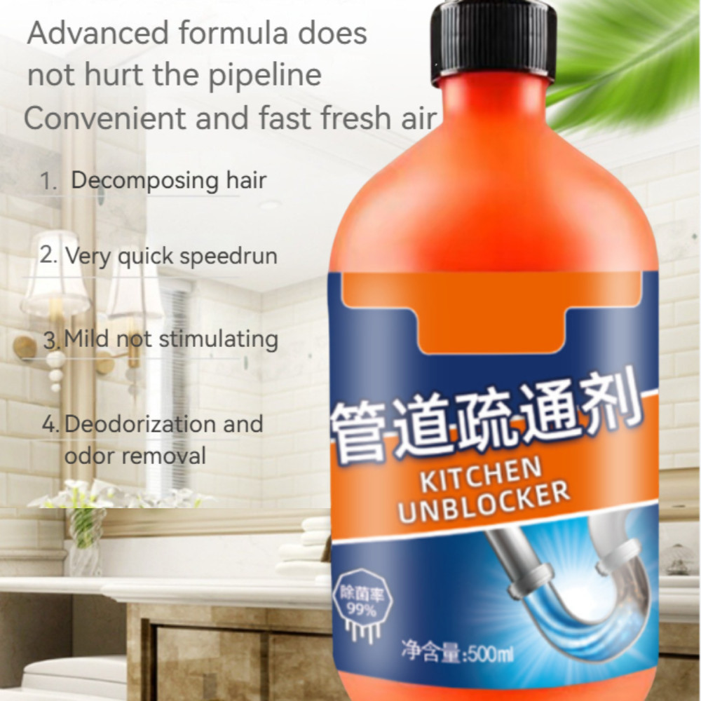 Toilet Clog Remover Dredging Agent Drain Pipe Cleaner Ubat Paip Air ...