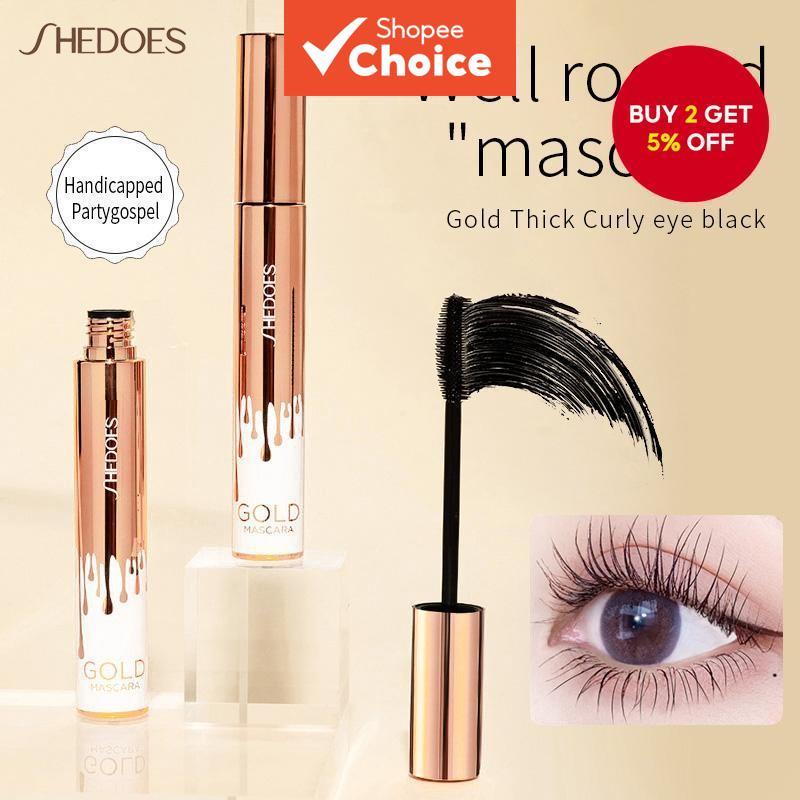 She does mascara, a long-lasting, anti-smudge, lengthening, curling ...