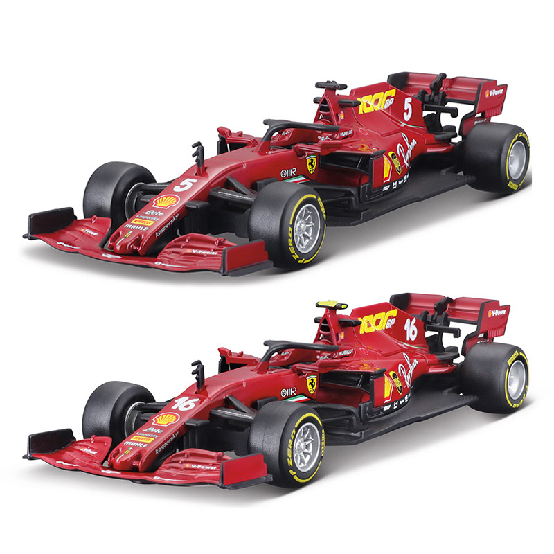 Bburago 1:43 2020 Ferrari F1 Racing SF1000 # 16 # 5 Static Die Cast ...