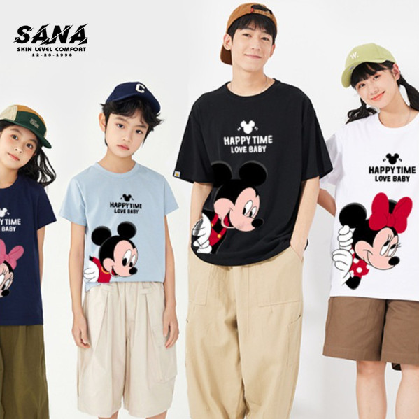 Disney Family Outfits Kids&Adult Tee Matching boy girl Baju t shirt ...