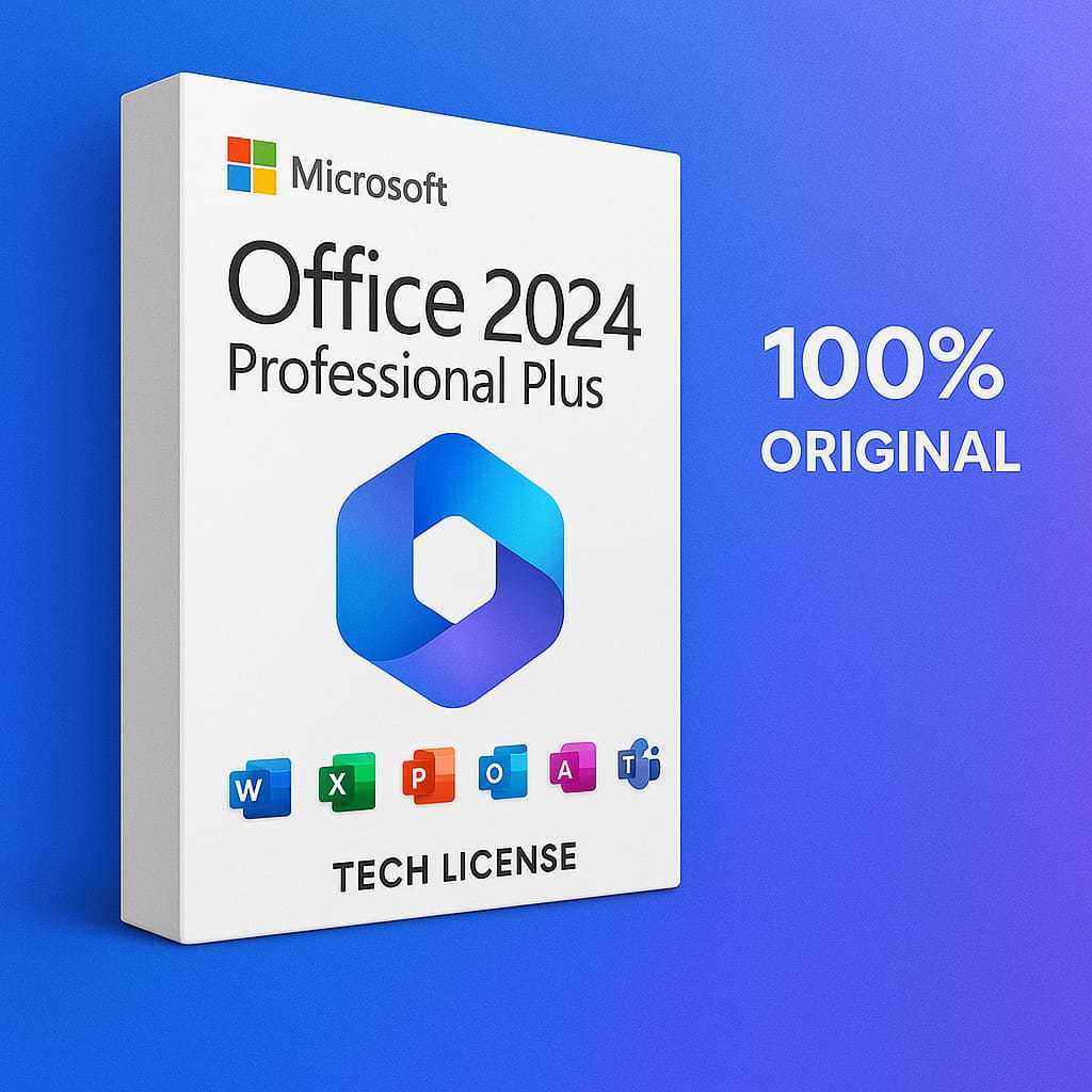 Microsoft Office Professional Plus 2024 Original Lifetime License ...