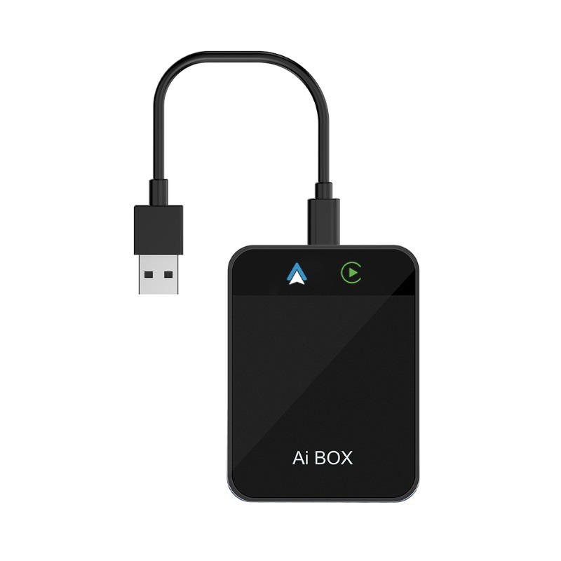 CB03 2-in-1 Wired to Wireless Android Auto & CarPlay Adaptor Plug ...