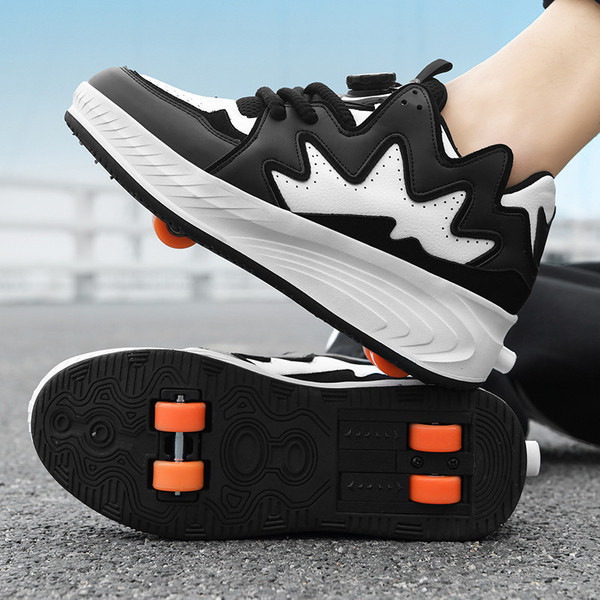 kasut roda kasut roda viral Children Runaway Shoes Roller Skate Girls ...