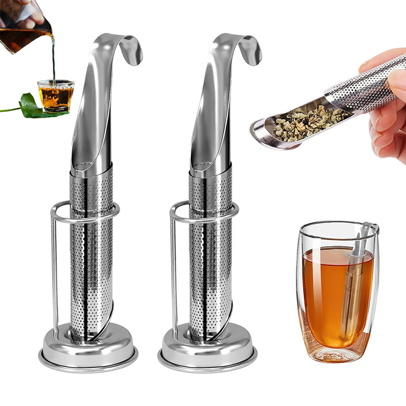Tea Strainer Stainless Steel Tea Infuser Tea Leaves Spice Seasoning ...