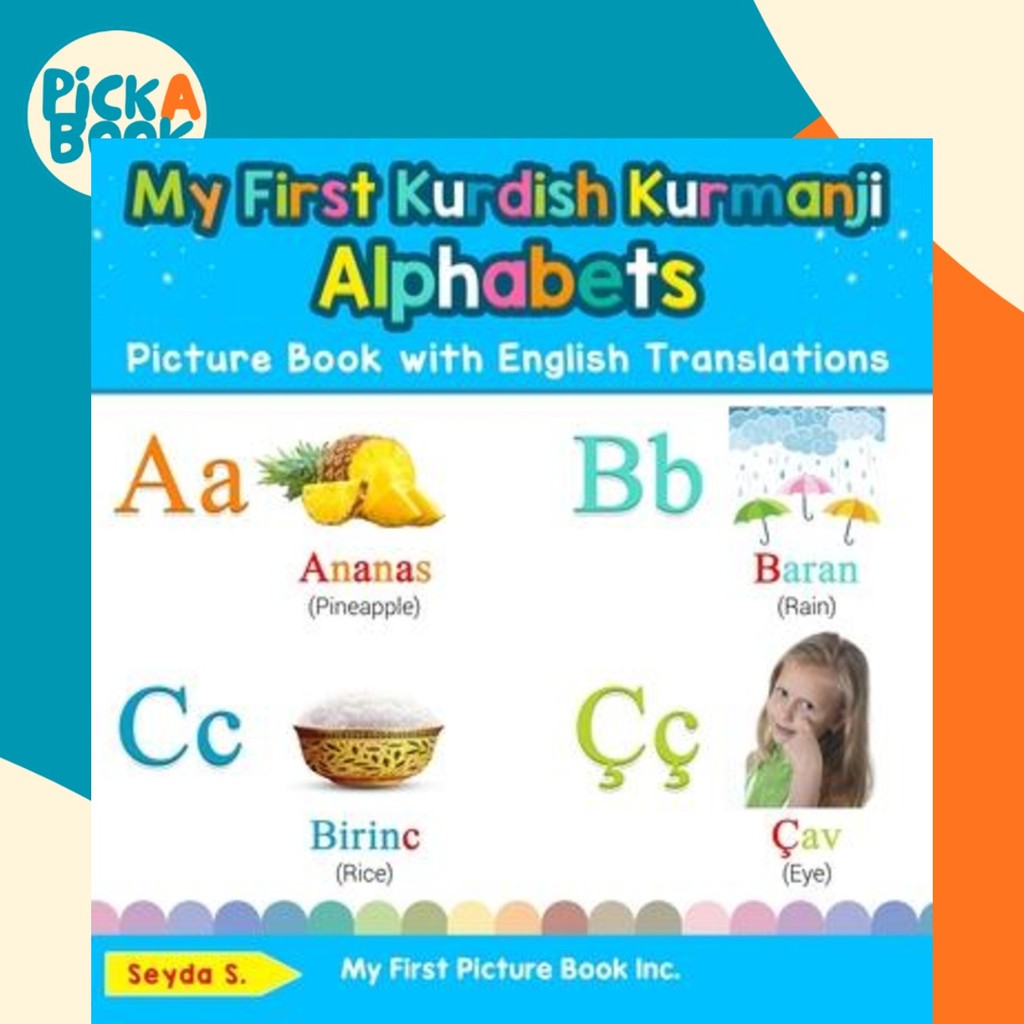 [100% Original Books] - My First Kurdish Kurmanji Alphabets Picture ...