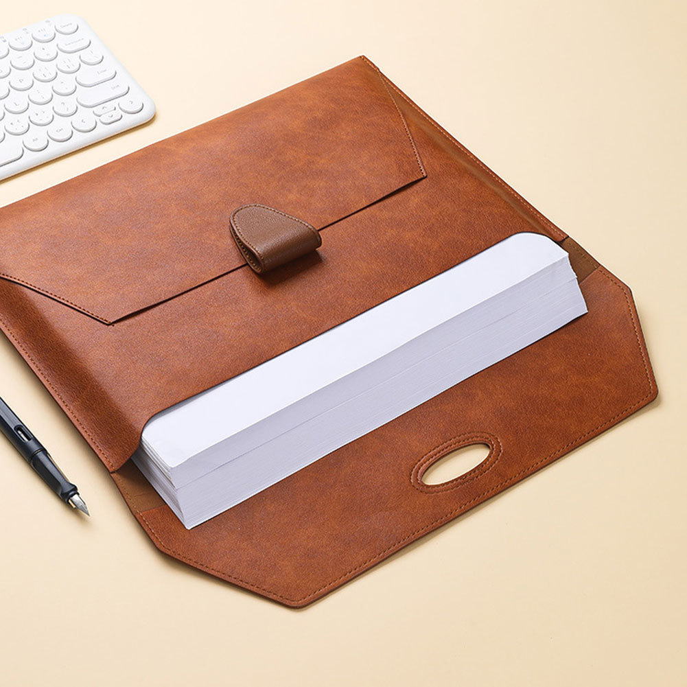 A4 PU Document Bag Fashion Design Elevates Your Professional Image ...