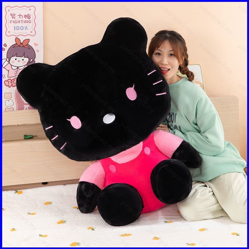 YB2 Sanrio Hellokitty Dark Night Limited Black Pink Cute Doll stuffed ...