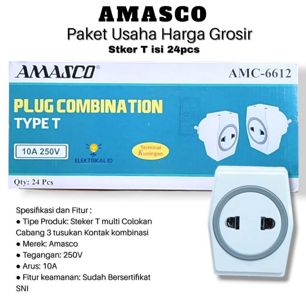 BUSINESS PACKAGE CONTENTS 24PCS AMASCO BRASS MULTI T-PLUG AMC 6612 ...