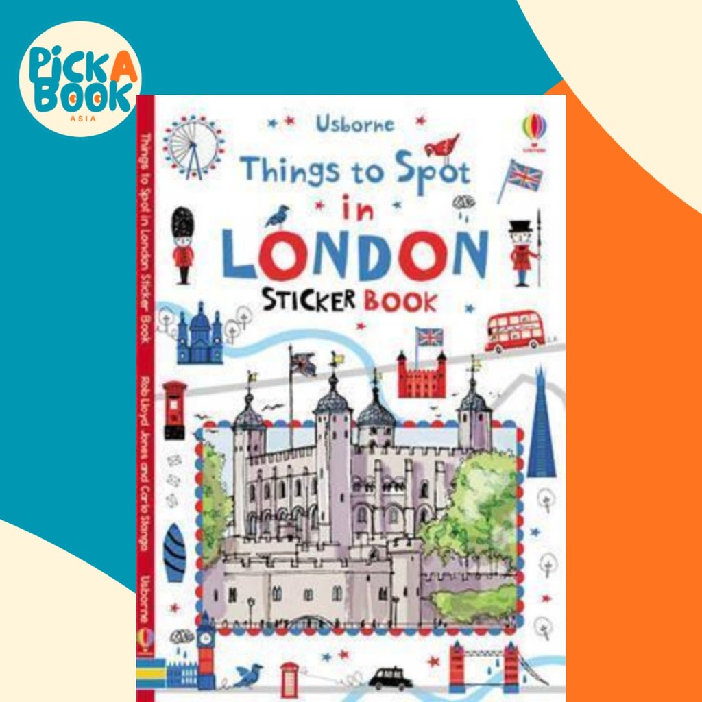 [100% Original Books] - Things to Spot in London Sticker Book by ...