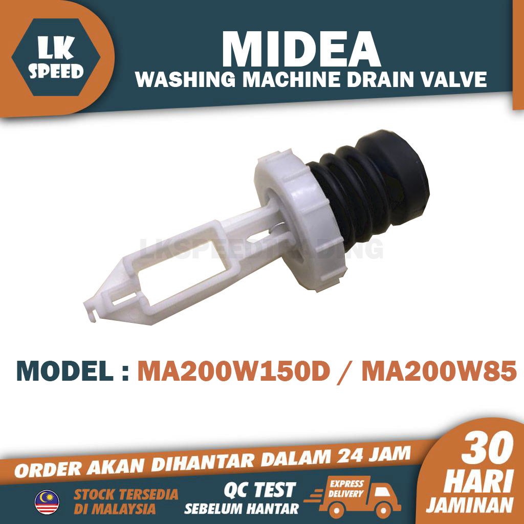 MA200W150D MA200W85 MIDEA WASHING MACHINE VALVE PACKING / DRAIN VALVE ...