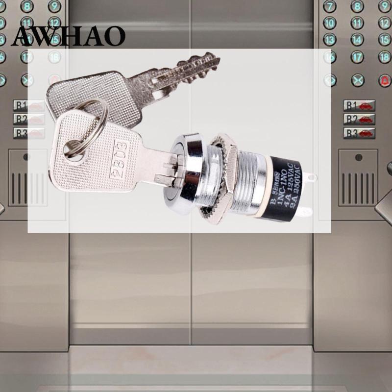[AWHAO] Electronic Lock Key Switch Pull Out Type Power Locking Key Switch 19mm 2 | Shopee Malaysia