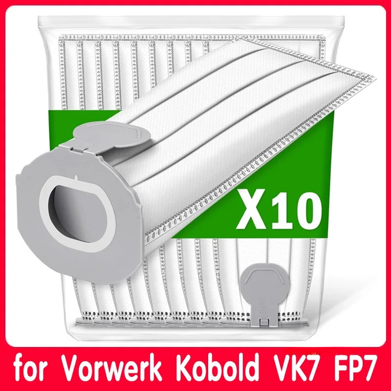Dust Bags Compatible For Vorwerk Kobold VK7 FP7 Filter Bags Protection ...
