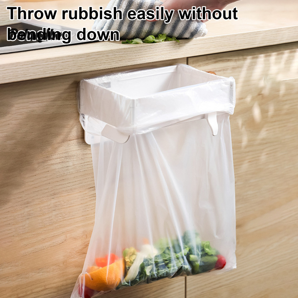 pe Kitchen Countertop Trash Organizer Folding Garbage Rack Foldable ...
