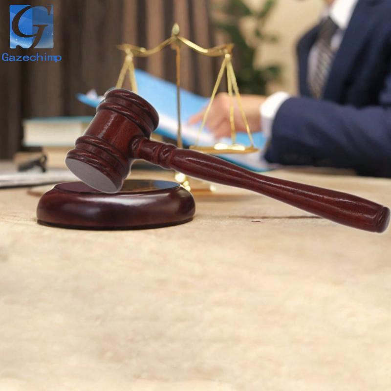 Gazechimp Halloween Role Play Accessories Party Supplies Wooden Judge ...