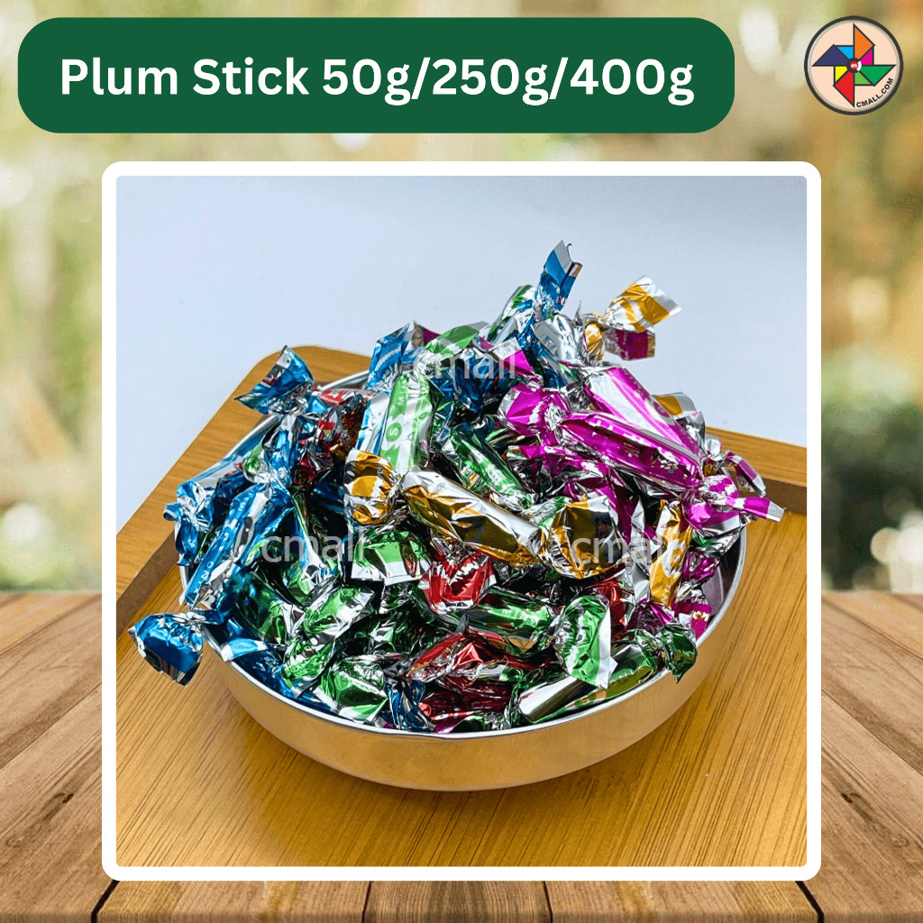 [HALAL] Asam Plum Stick 50g/250g/400g Snek Plum Manis Masam | Shopee ...