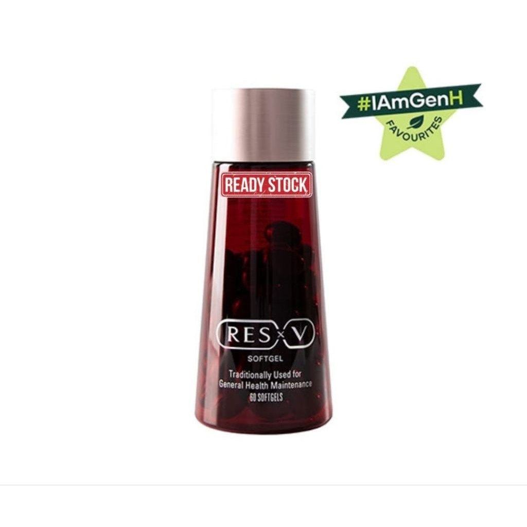 Original Shaklee ResV Res V Premium POLYPHENOLS 60 Softgel | Shopee ...