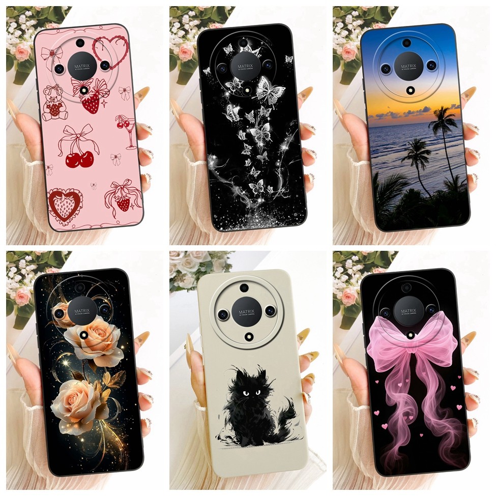 Honor ALI-NX1 Casing Honor X9b 5G Cover Fashion Cartoon Cute Funny ...