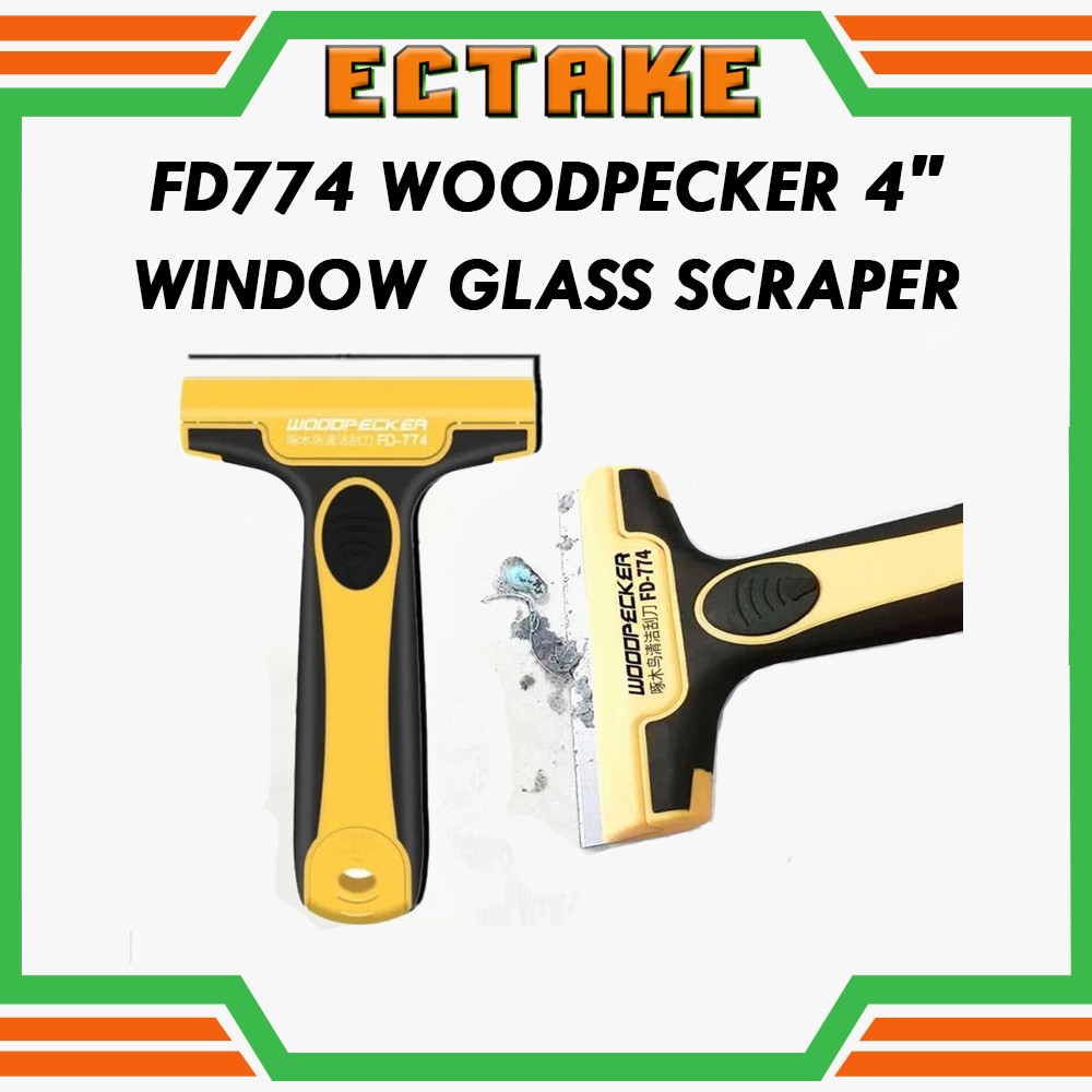 Woodpecker FD774 4" Pengikis Tingkap & Kaca / Window Glass Scraper ...