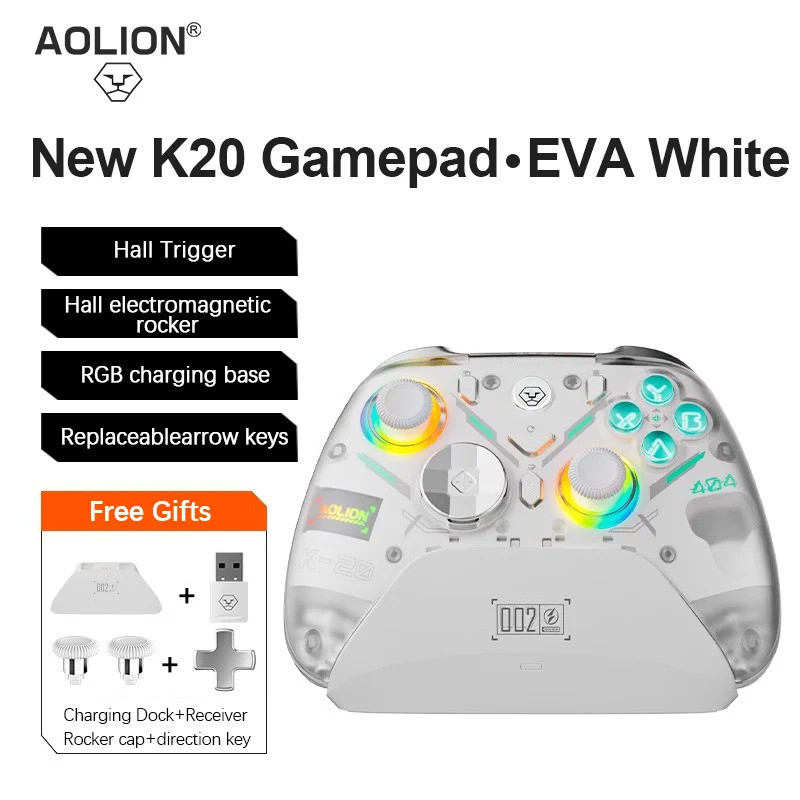 PLD Aolion K20 For Switch 2 Wireless Gaming Controller Hall Effect ...