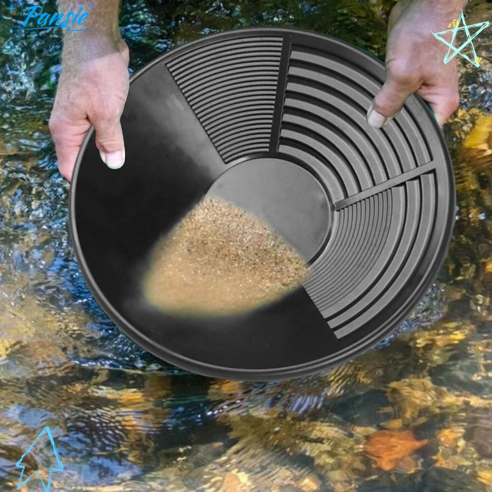 PANSIE Gold Pan, with Riffle Design Large Capacity Gold Panning Tools ...