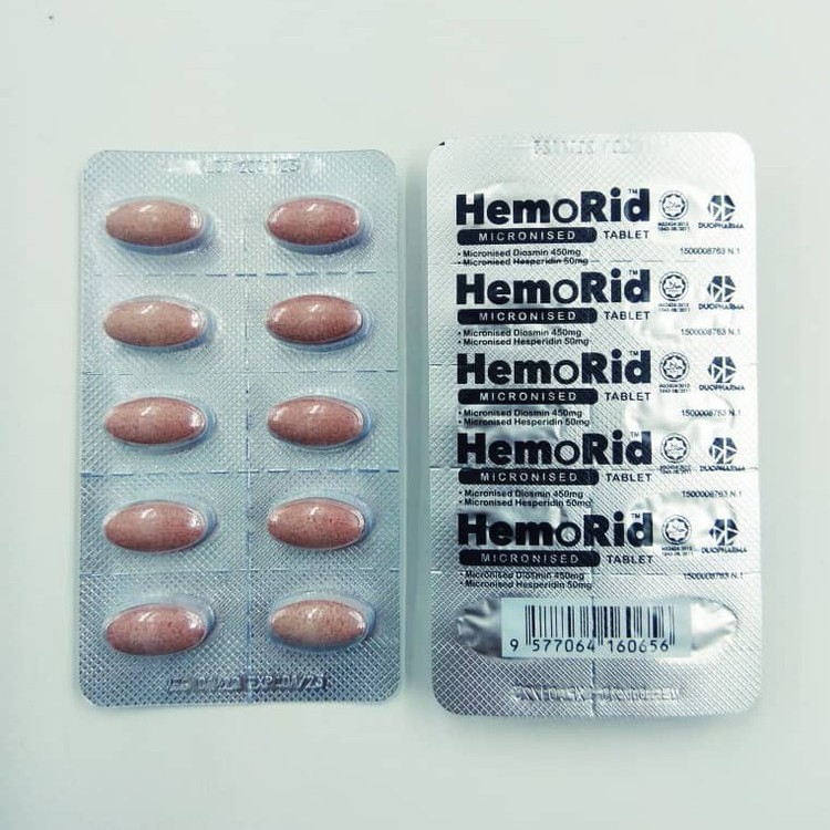 HEMORID TABLET 10'S - PILES/ UBAT BUASIR (EXP: 05/2027) | Shopee Malaysia