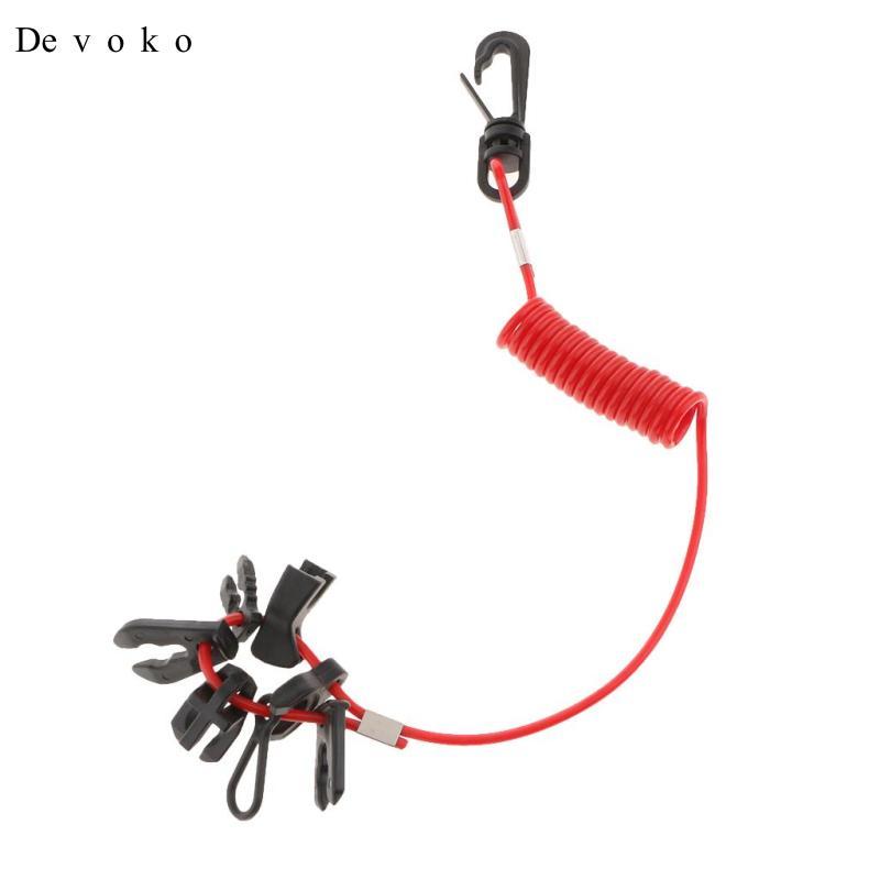 [Devoko] Boat Marine Kill Stop Switch Keys With Lanyard for Suzuki ...