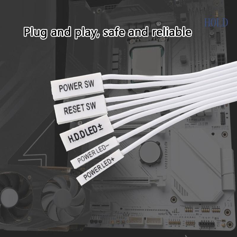ACE Computer Case Front Panel Cable Extender For Power Switches HDD LED ...