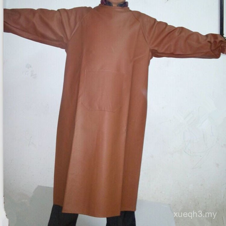 Pengeluar Apron Kulit PU Kalis Air Perlindungan Buruh Kulit Kalis ...