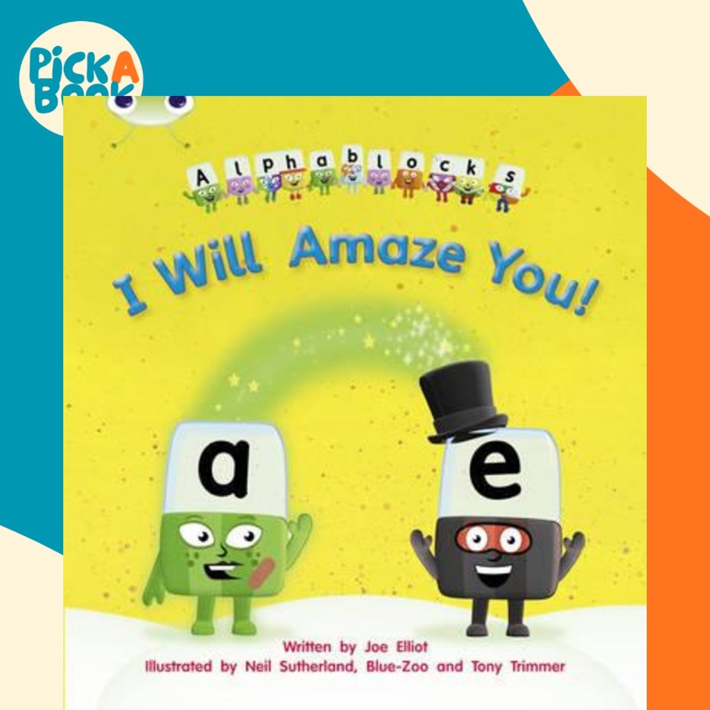 [100% Original Books] - Bug Club Phonics Alphablocks Set 14 I Will ...