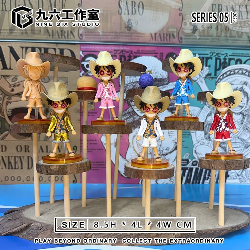 [Ready Stock Cybercop Figure] hat straw white figure New Style One ...
