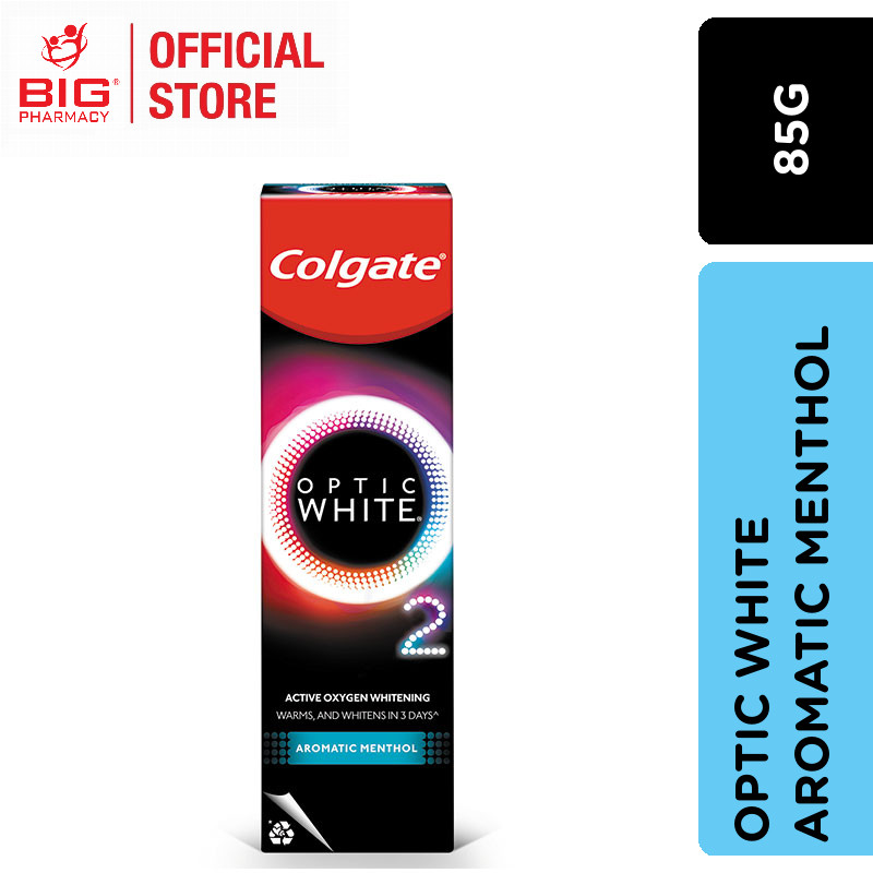 COLGATE TOOTHPASTE OPTIC WHITE AROMATIC MENTHOL 85G | Shopee Malaysia