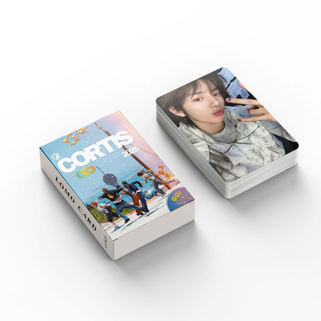 30-60pcs CORTIS Laser Lomo Cards COLOR OUTSIDE THE LINES Album SHOWCASE ...