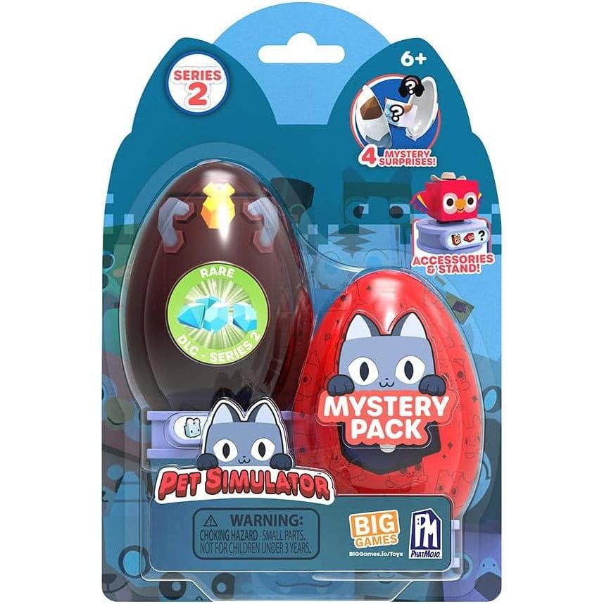 Pet Simulator X Series 2 Pets Mini Figure Mystery 2-Pack Official ...