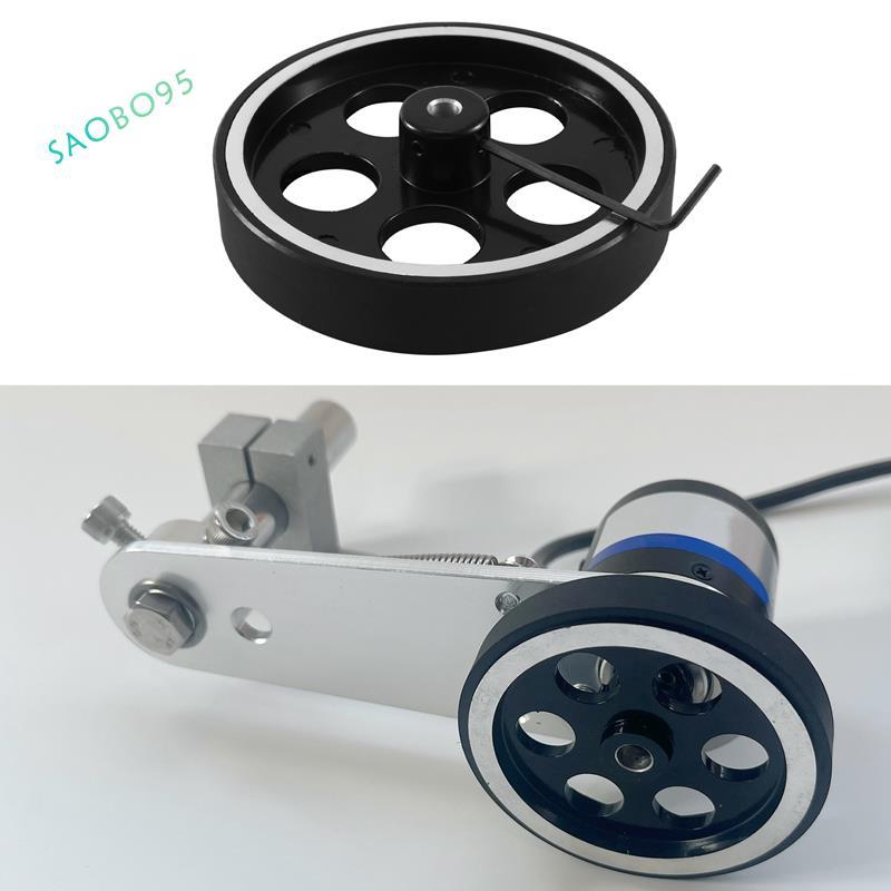 Industrial Aluminum Rubber Measuring Encoder Meter Wheel for Industrial ...