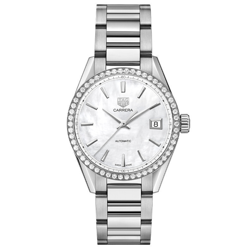 TAG Heuer TAG Heuer TAG Heuer Carla Series Mother-Of-Shell Diamond ...