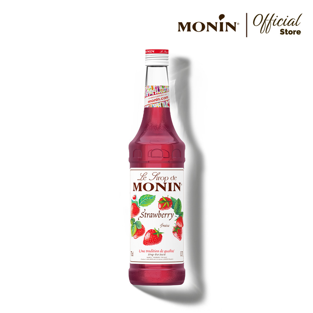 MONIN Premium Syrup Strawberry (700ml) | Shopee Malaysia