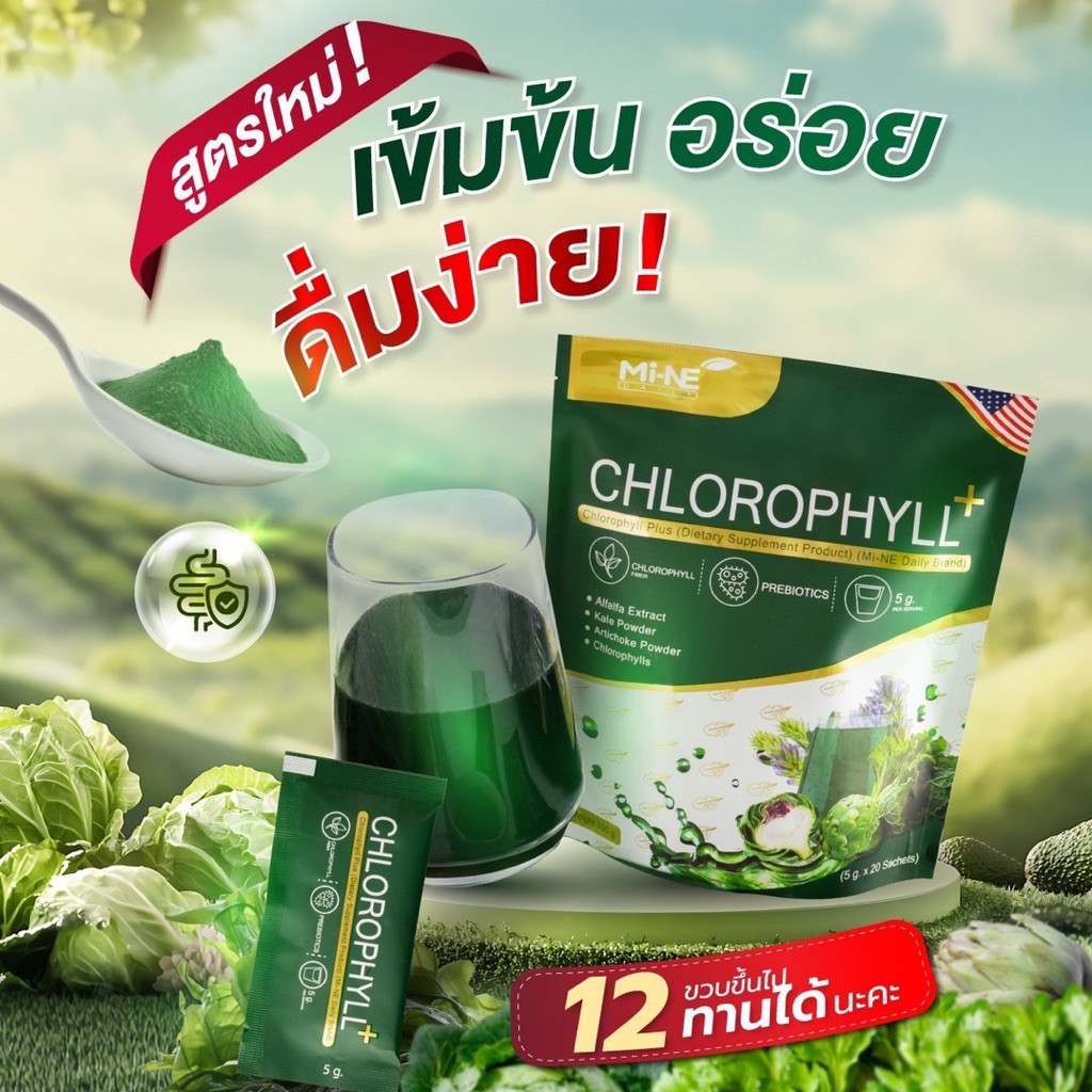 chlorophyll My Mint Mine New Formula 1 Bag 20 Sachets | Shopee Malaysia