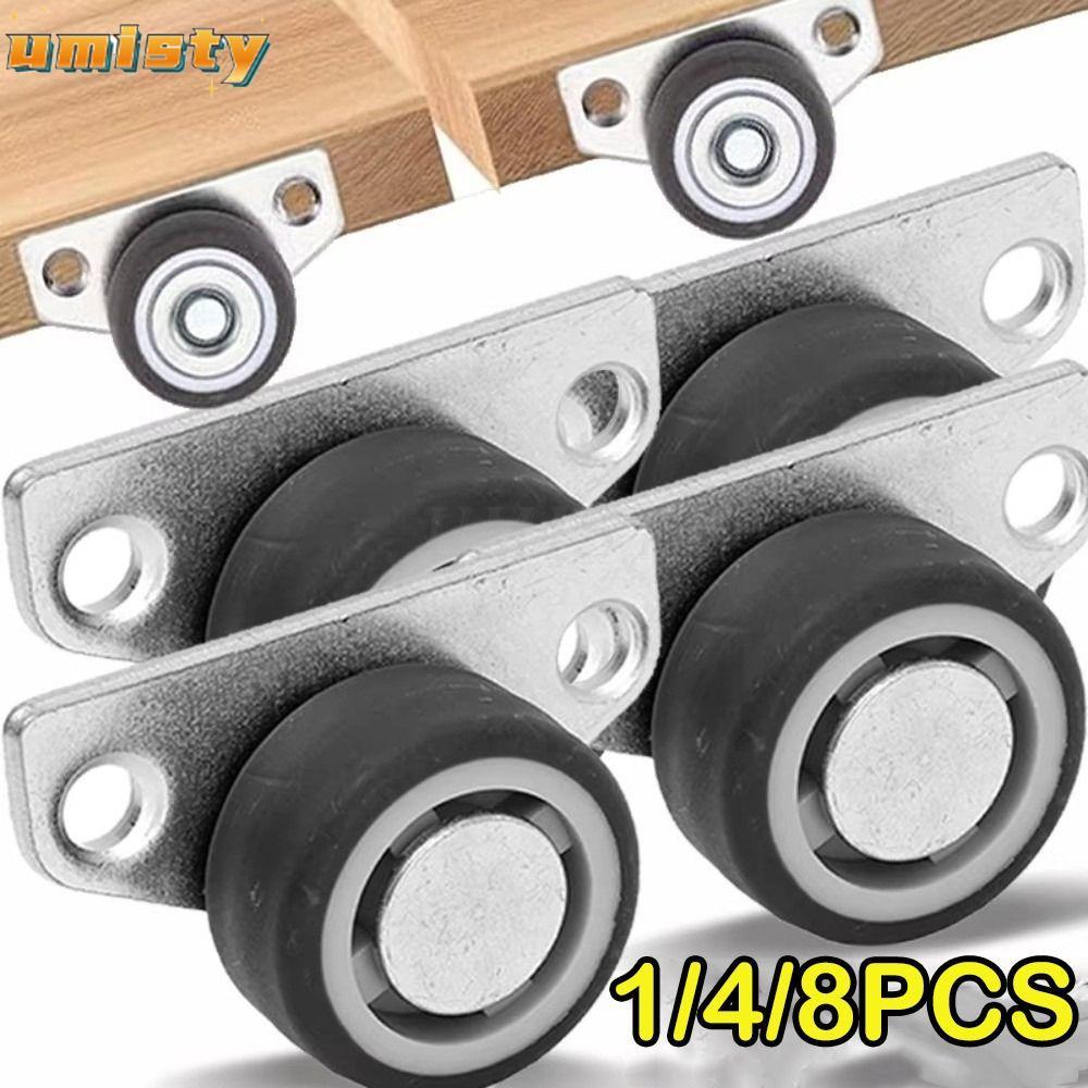 UMISTY Side Mount Caster Wheels, Furniture Caster Wheel Universal ...