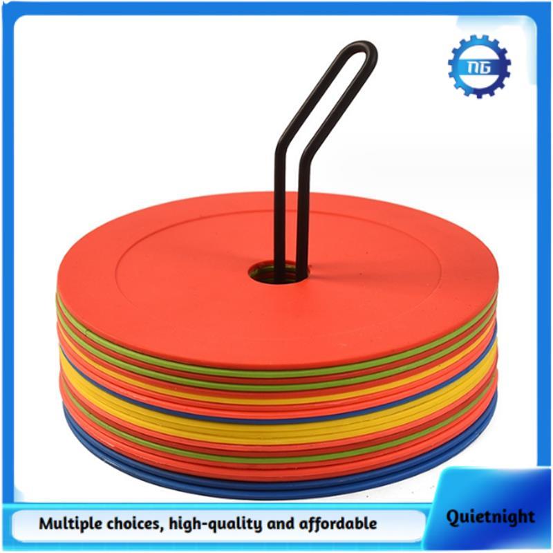 [Quietnight.my]10Pcs Soccer Flat Cones Marker Disc Marker Disc ...
