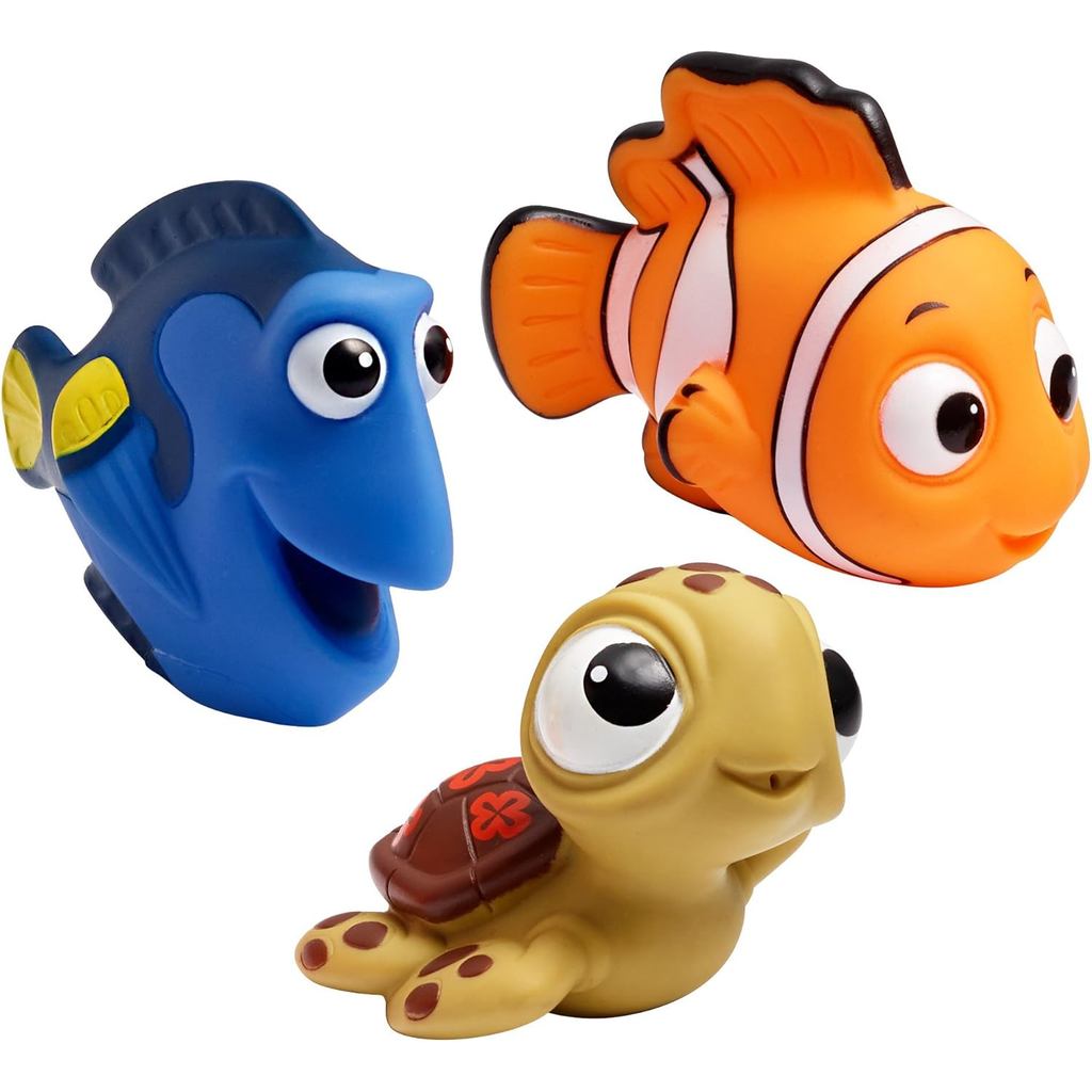 The First Years Disney Finding Nemo Bath Toys Dory Nemo and Squirt ...