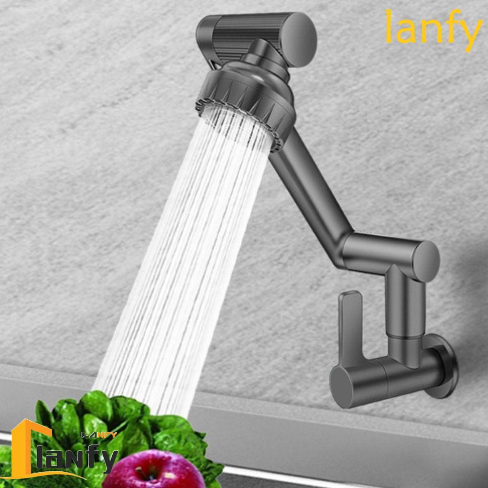 LANFY 360°Rotating Bibcock, 360° Rotating Flexible Robotic Arm Faucet ...